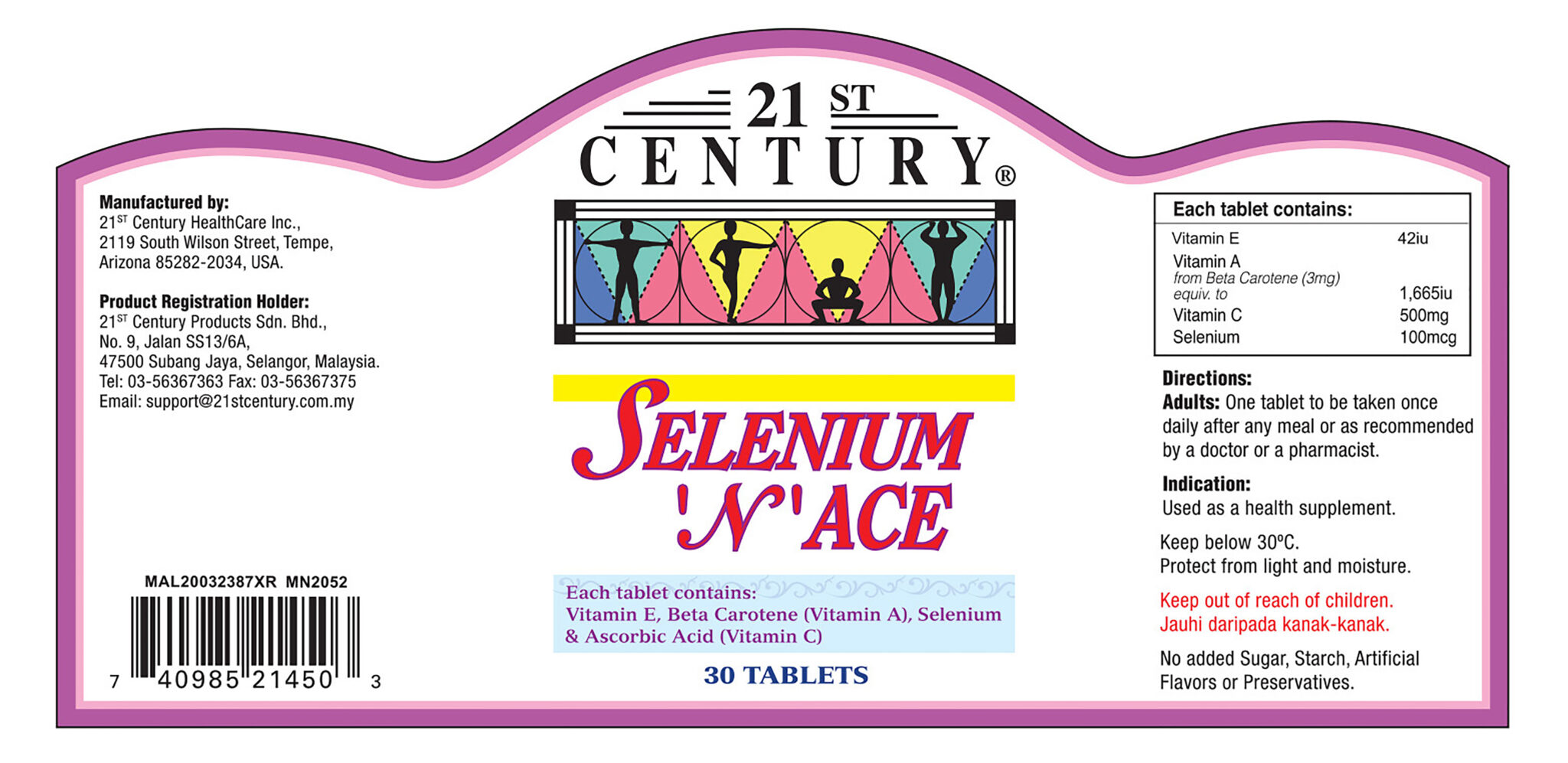 21st Century Selenium N ACE – 21st Century Products Sdn Bhd
